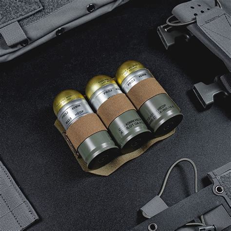 Mk4 Chest Rig 40mm Grenades Insert Coyote Brabilligt Snabb Frakt