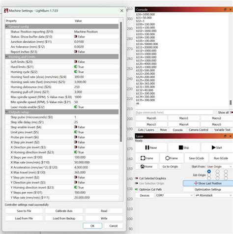 spindle speed atomstack a24 lightburn software questions