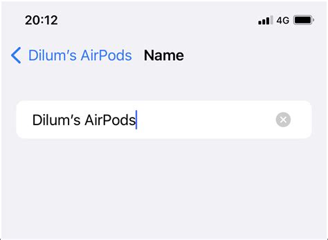 Airpod 설정을 사용자화하는 방법