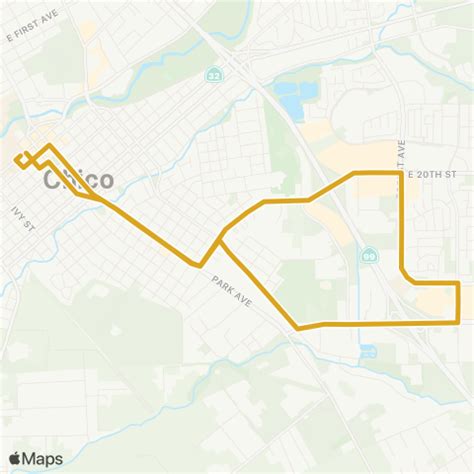 Butte Regional Transit 17 Bus Chico