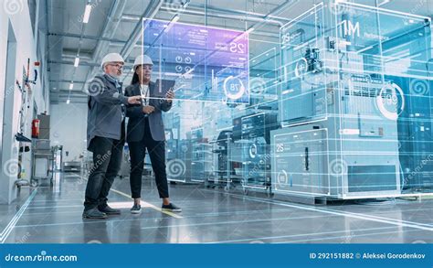 Car Factory Digitalization Industry 40 Concept Automated Robot Arm Assembly Line Manufacturing