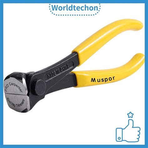 ღ Worldtechon ღ Muspor Guitar Fret Wire End Cutter Repair Maintenance Guitar Fret Puller