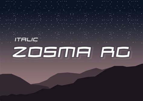 Zosma Font And Text Generator Pngtree