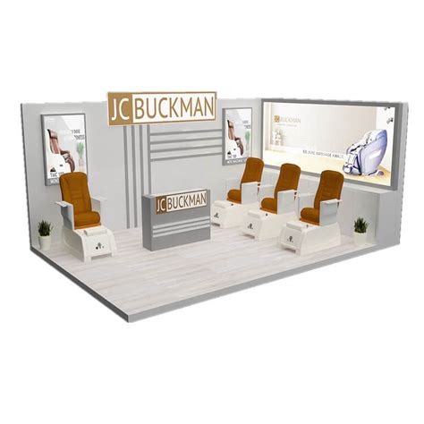 Massage Chair Kiosk Modern Massage Experience Booth Design For Sale