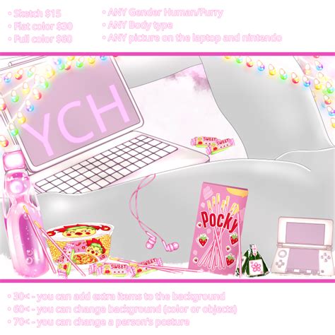 Ych On The Bed Ych Commishes