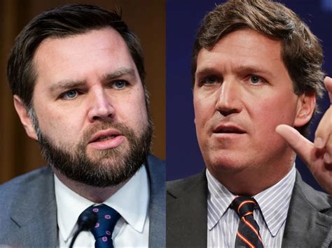 Sen Jd Vance Defends Tucker Carlson Over Leaked How White Men Fight