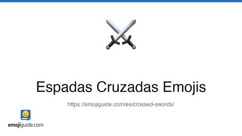 Espadas Cruzadas Emoji ⚔️ — Significado Copiar Y Pegar Emojiguide