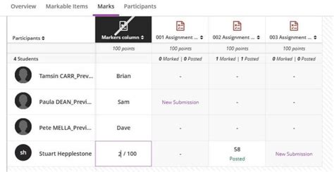 adding text to a gradebook column sheffield hallam university