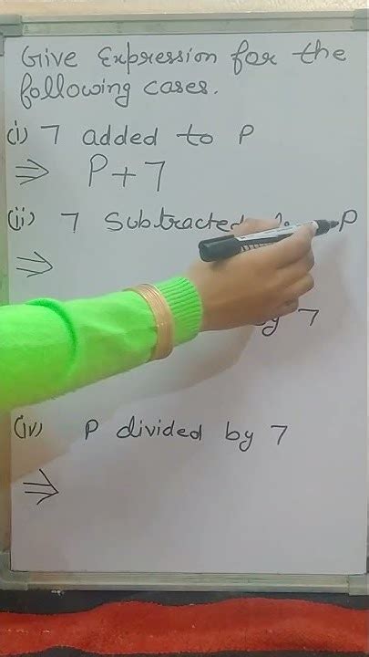 Expression In Varriable Youtube