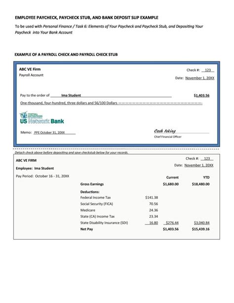 25 Excelentes Plantillas De Talones De Pagotalones De Cheques De Pago
