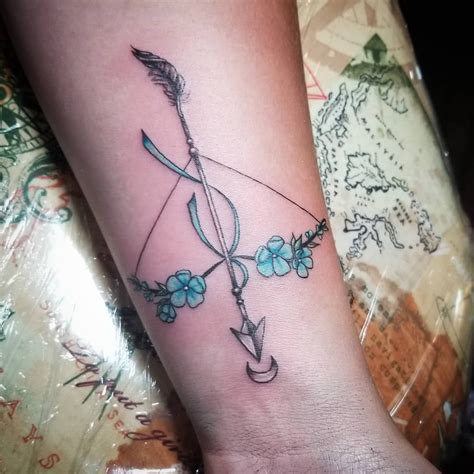 Sagittarius Bow And Arrow Tattoo Printable Calendars At A Glance
