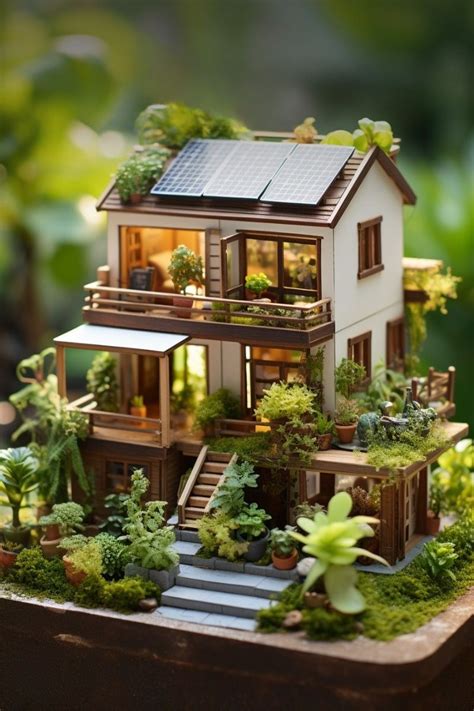 22 House With A Design Idea Based On Energy Saving And Eco Friendly Principles Sims House