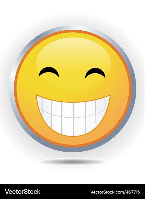 Grin Royalty Free Vector Image Vectorstock
