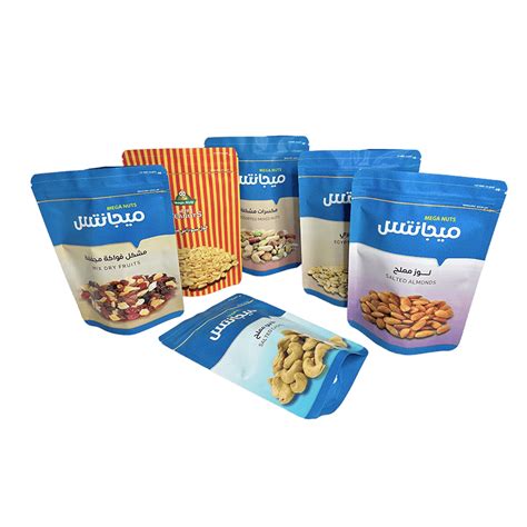 Custom Nut Packaging Bags For Freshness And Brand Visibility