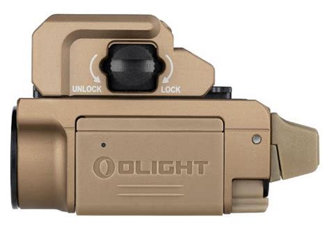 Olight Pl Mini 3 Valkyrie Rechargeable Led Rail Mounted Weaponlight 600 Max Lumens Desert Tan