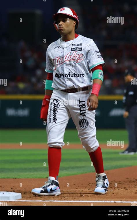 Mexico City Mexico 02nd May 2024 Robinson Cano 22 Of Diablos Rojos