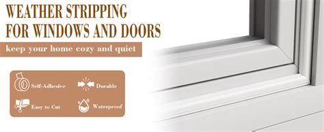 98 Ft Weather Stripping Door Seal Stripadhesive Foam Window