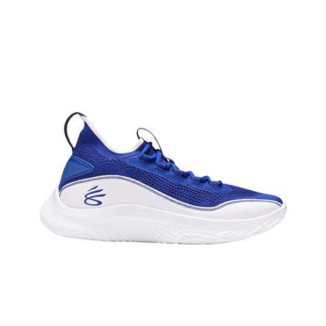 언더아머 커리 플로우 8 로얄 화이트 Under Armour Kream