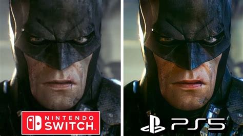 Batman Arkham Trilogy PS5 vs Nintendo Switch Graphics Comparison - YouTube