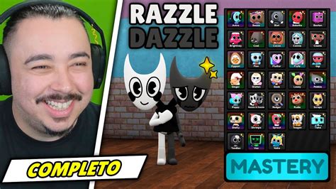 Pegando A Mastery Skin Com O Razzle And Dazzle Dandys World Roblox