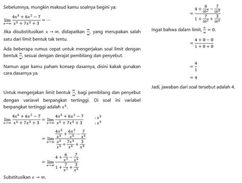 Lim • 4×⁵ 6×² 7 ×⁵ 7×³ 3