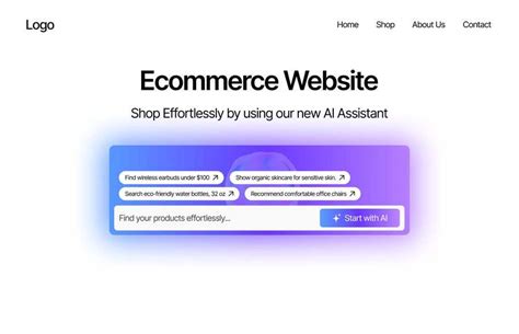 Entry 64 By Himanshujangid03 For Ai Assistant Banner Widget Design For