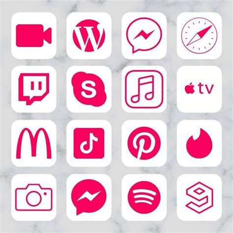 Preppy App Icons Organize Apps On Iphone Organization Apps Iphone Organization
