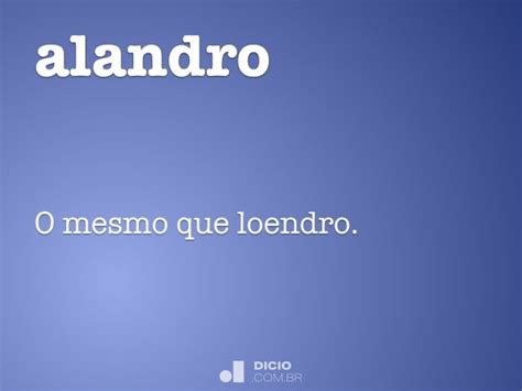 Alandro Dicio Dicionário Online De Português