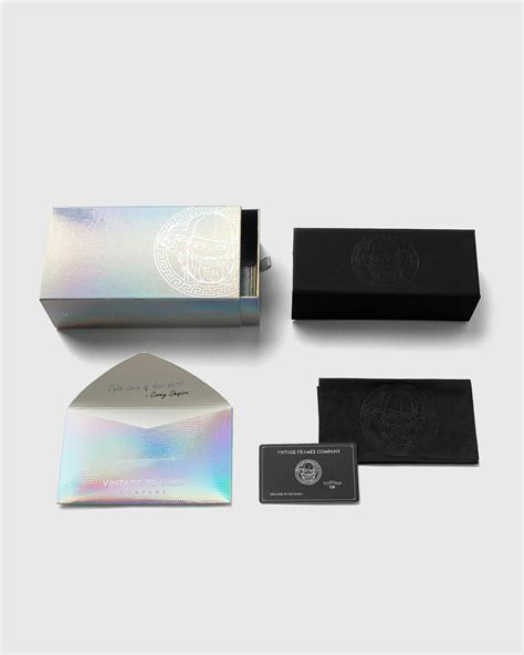 Vintage Frames Detroit Player Drill Mount 24kt Gold Redyellow Eyewear