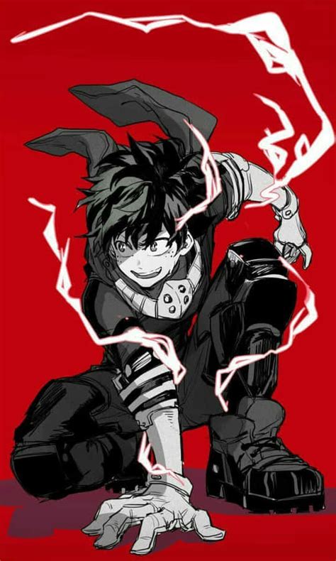 Download Free My Hero Academia Villain Deku Lightning Wallpaper