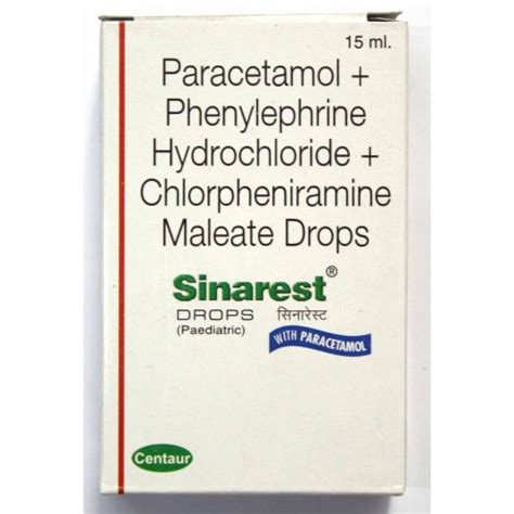 Sinarest Af Drops 15ml Order Online From Tnmeds