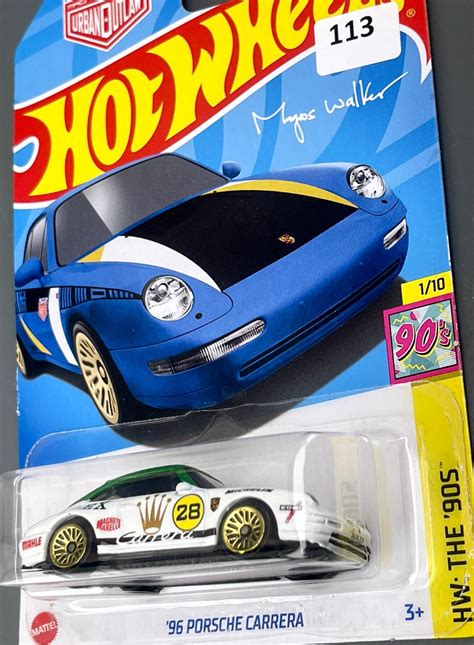 At Auction Rolex Decal Hot Wheels 96 Porsche Carrera