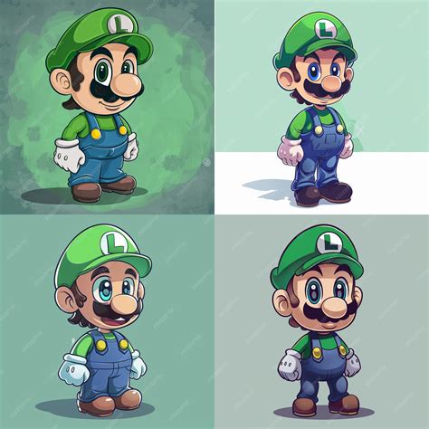Premium Vector Luigi