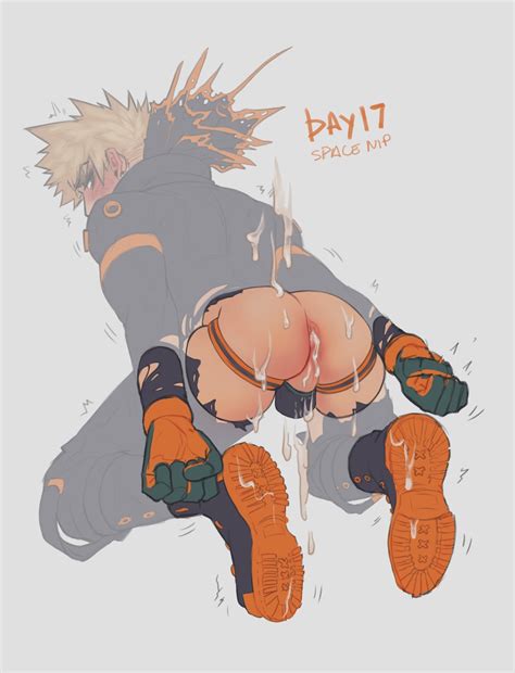 Rule 34 After Sex Ass Bakugou Katsuki Blonde Hair Boku No Hero