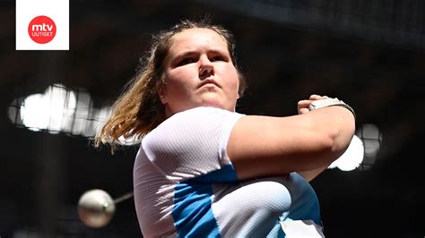 Silja Kosonen Otti Moukarissa Em Kultaa Tuloksella 7371 Mtvuutisetfi