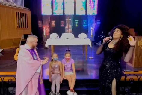 Methodist Pastor Tells Young Girls That This Drag Queen Up For