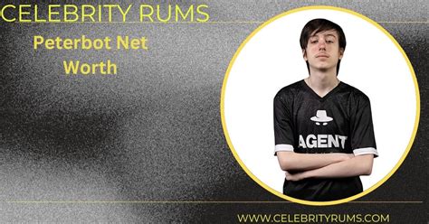 Peterbot Net Worth Explore His Age Height Weight Career And More Celebrity Rums Peterbot Net Worth Explore His Age Height Weight Career And More Celebrity Rums
