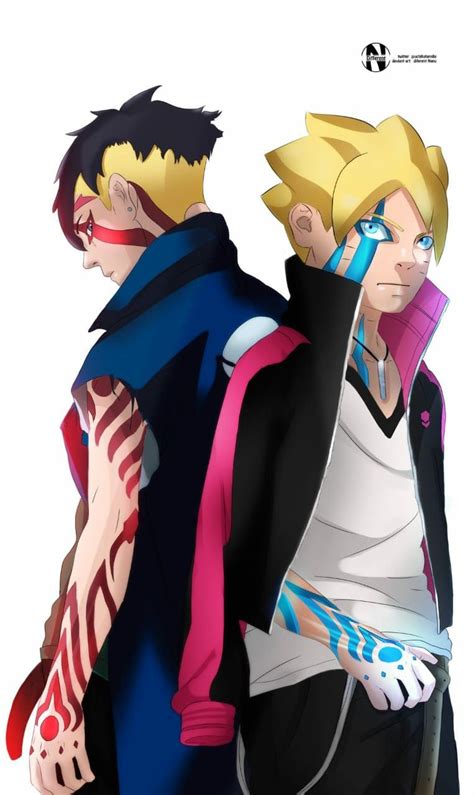 Pin De Anime En Boruto Uzmaki Karma Seal Jogan Personajes De Naruto