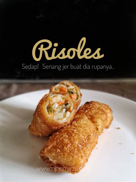 Resipi Cara Buat Risoles Sedap Mudah Sukatan Cawan