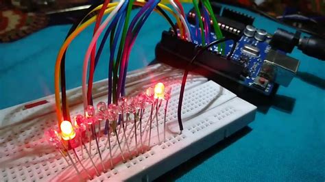 How To Make Led Chaser Using Arduino Shorts Youtube