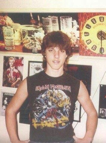 Very Young Metalhead Chuck Schuldiner Musica Imagens Aleatórias