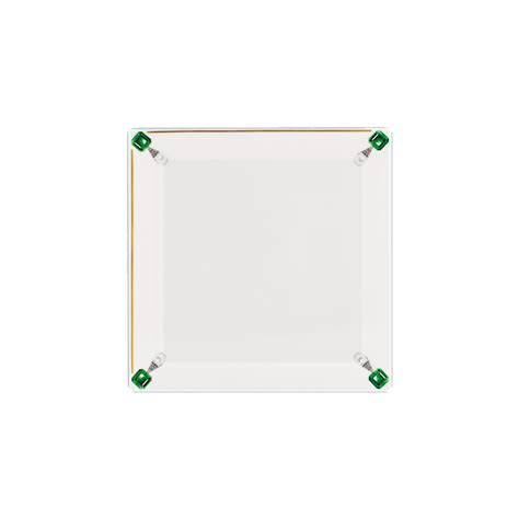 Assiette Présentation Les Exquises Carrés Galants Fradkof