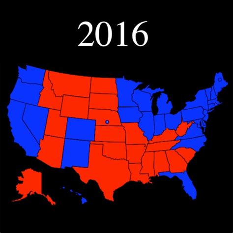 Election 2016 Map By Zentropy Software