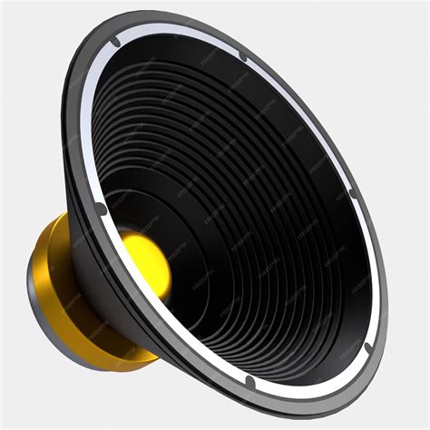 Premium Psd 3d Speaker Cone Design