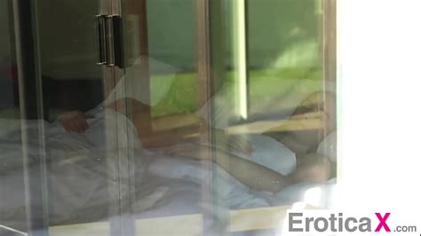 The Button Stops The Time Nathan Undresses Hazel Mooreand Fucks Her And Cums On Her Hairy Pussy