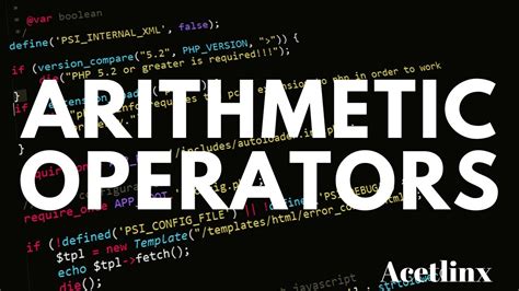 Arithmetic Operators In Java Java Basics Ap Computer Science A