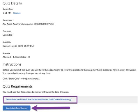 Respondus Lockdown Browser And Monitor Getting Started Ppsc