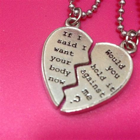 Britney Spears Bff Necklace Womens Fashion Jewelry And Organisers Necklaces On Carousell