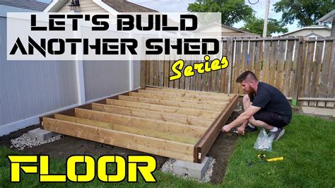 Garden Shed Floor Framing 4 Best Types Of Wood For Building A Shed
