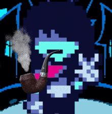 Ralsei Smoking A Blunt Deltarune Sticker Ralsei Smoking A Blunt